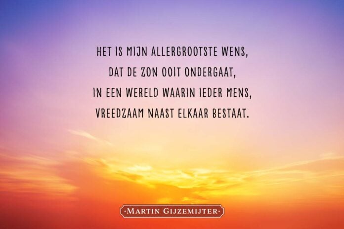 Gedichten - Martin Gijzemijter - De juiste woorden op het juiste moment